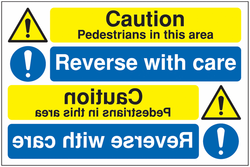 Reversing Car Park Signs - No Parking Keep Clear - Safety Sign Printing